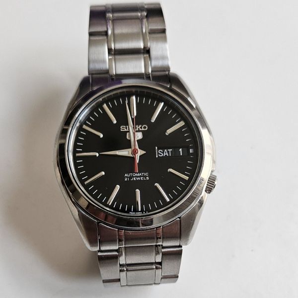 Seiko 5 SNKL45 SNKL45K1, barely used, with box and documents ...