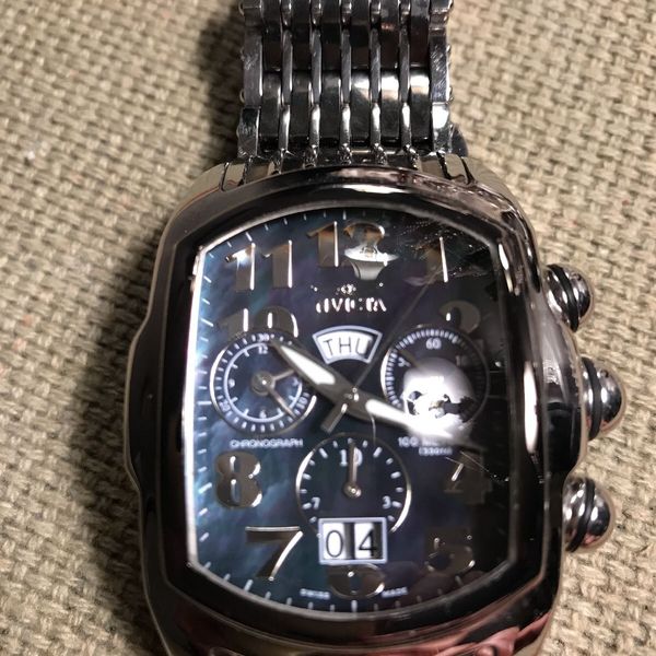 Invicta Bijoux Lupah (original Lupah) Heavy Stainless Steel Watch Model ...