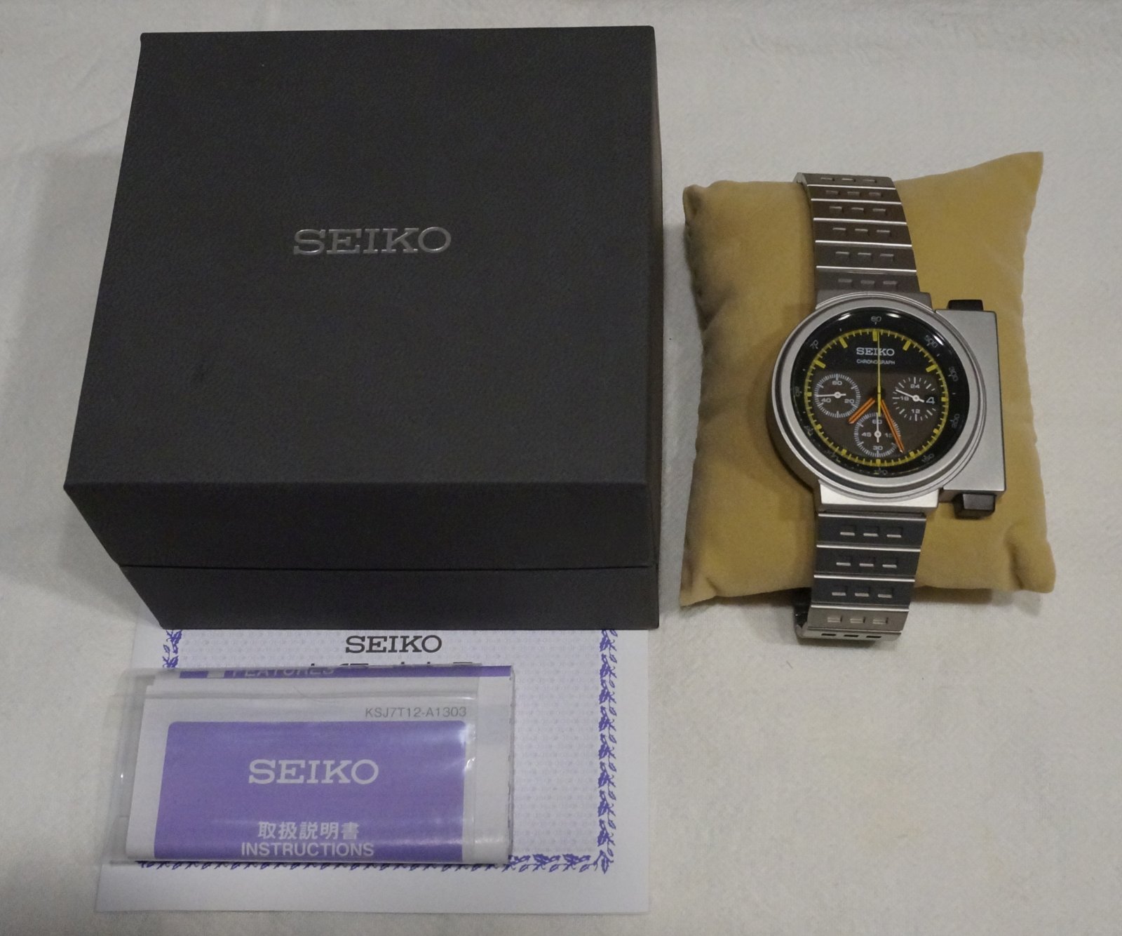 SOLD: Seiko SCED035 "Ripley" Watch - Designed by Giugiaro | WatchCharts
