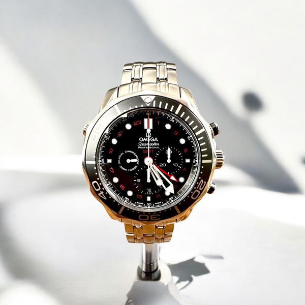 [WTS] 2019 Omega Seamaster 300M Chrono GMT 44MM Full Set | WatchCharts ...