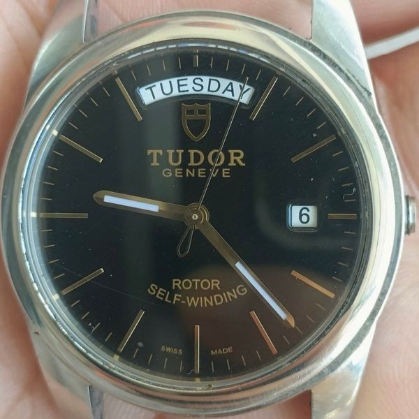 Tudor 56003 Stainless Steel Original 2834-2 Automatic Movement Watch ...