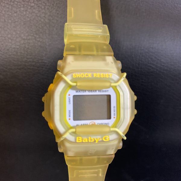CASIO BG-360 clear blue Baby-G shock resistant digital vintage ...