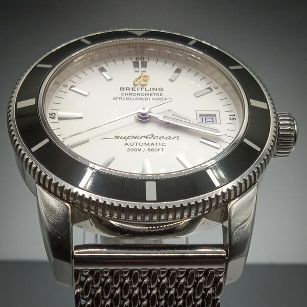 [WTS] Breitling SuperOcean Heritage 42mm White Dial Stainless Steel ...