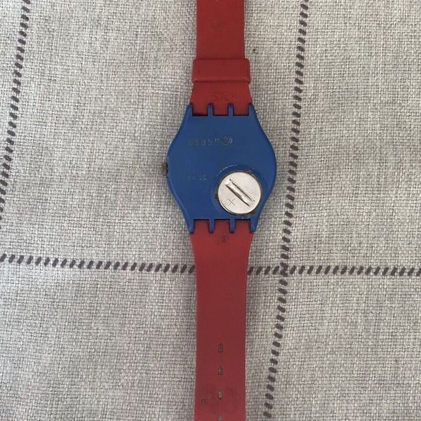 Swatch Watch Blue Jet | WatchCharts Marketplace