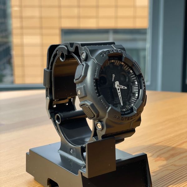 Casio Men's Watch G-Shock Resin Strap Anti-Magnetic Analog-Digital ...