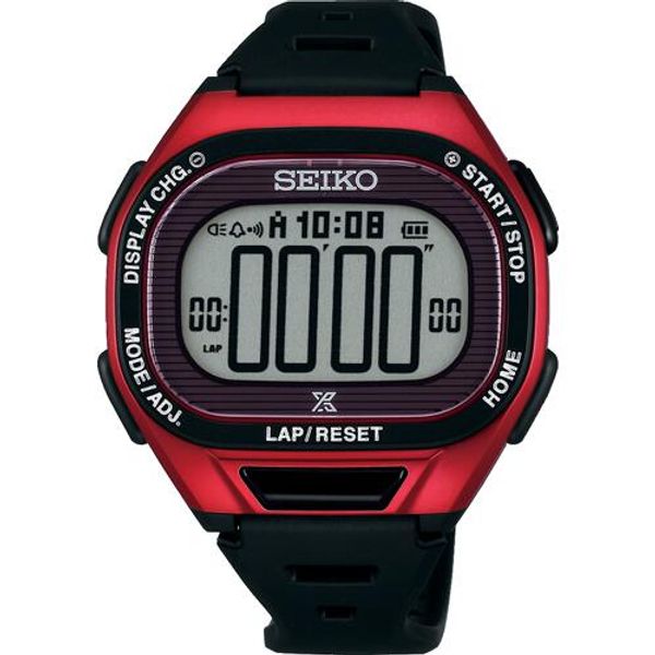Seiko Running Watch Men's Watch Solar Digital SBEF047 SEIKO Prospex Red ...