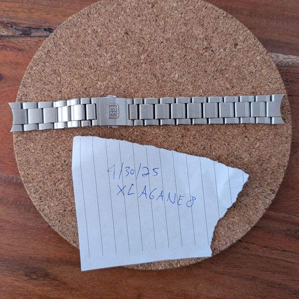 [WTS] 19mm Grand Seiko bracelet stainless steel | WatchCharts Marketplace