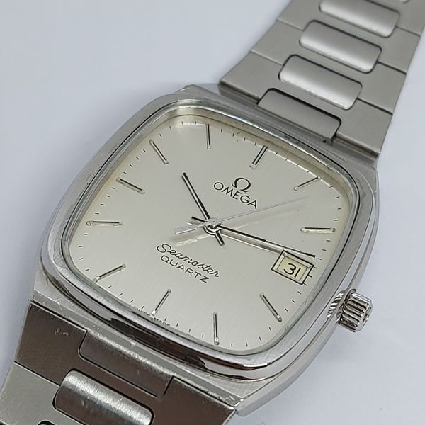 Vintage 1970 Omega Seamaster Quartz 1342 Men's Watch Omega 196.0166 â ï ...