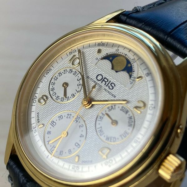 Oris Mondphase Ref 7433 Automatik Dresswatch 7433B | WatchCharts ...
