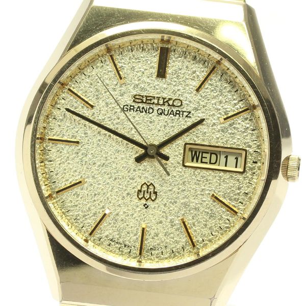 [SEIKO] Seiko Grand Quartz Day-Date 9943-8020 Quartz Men [Used ...