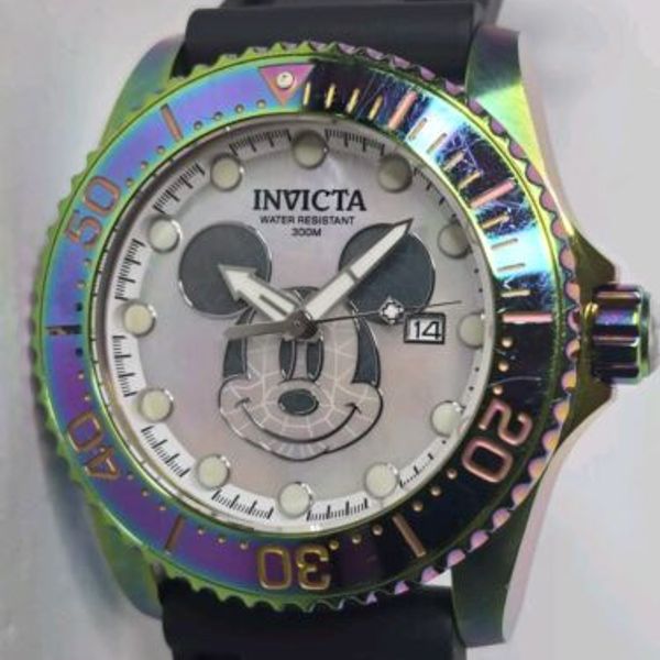 Invicta Men's Automatic Disney Limited Edition Mickey Watch 47mm 25182 ...