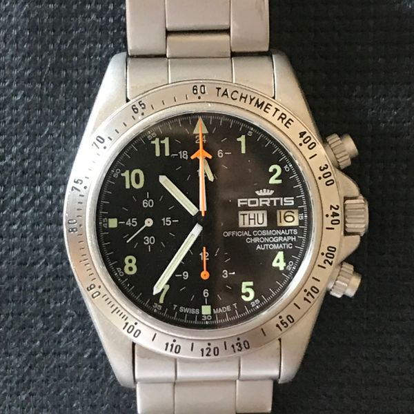 ORIGINAL FORTIS OFFICIAL COSMONAUT CHRONOGRAPH, 38mm - w/ Cosmonaut ...
