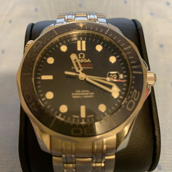 Stunning Omega Seamaster 41 MM Automatic With Blue Ceramic Dial ...