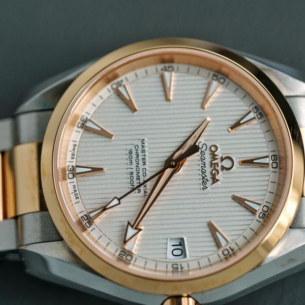 [WTS] Omega Seamaster Aqua Terra Master Co-Axial Chronometer 18k Red ...