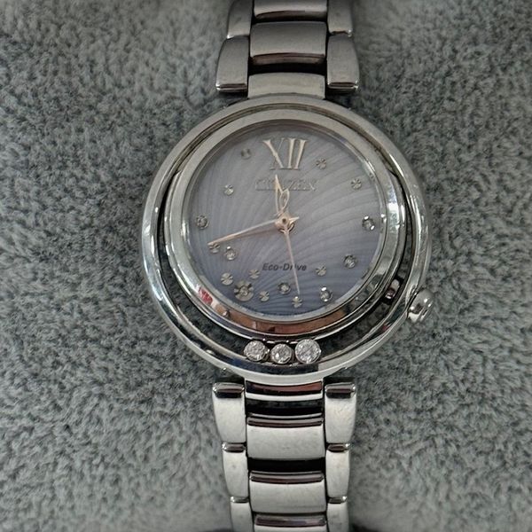 Ladies' Citizen Eco-DriveÂ® Floating Diamond Watch E031-S094577 ...