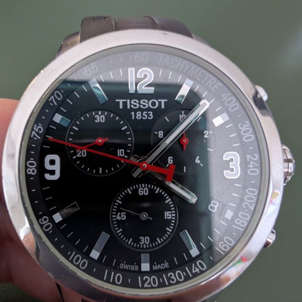Tissot PRC 200 Chronograph Quartz Watch - Fully Working, Sapphire, No Reserve | WatchCharts ...