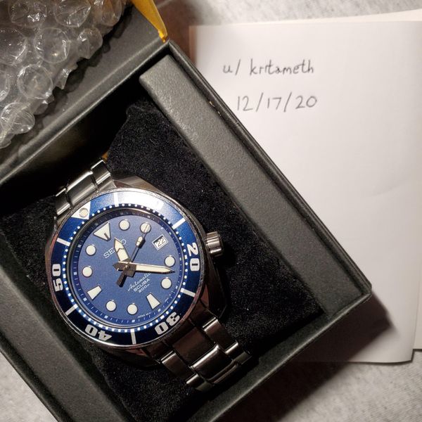 [WTS] Seiko SBDC003 First Gen Blue Sumo | WatchCharts Marketplace