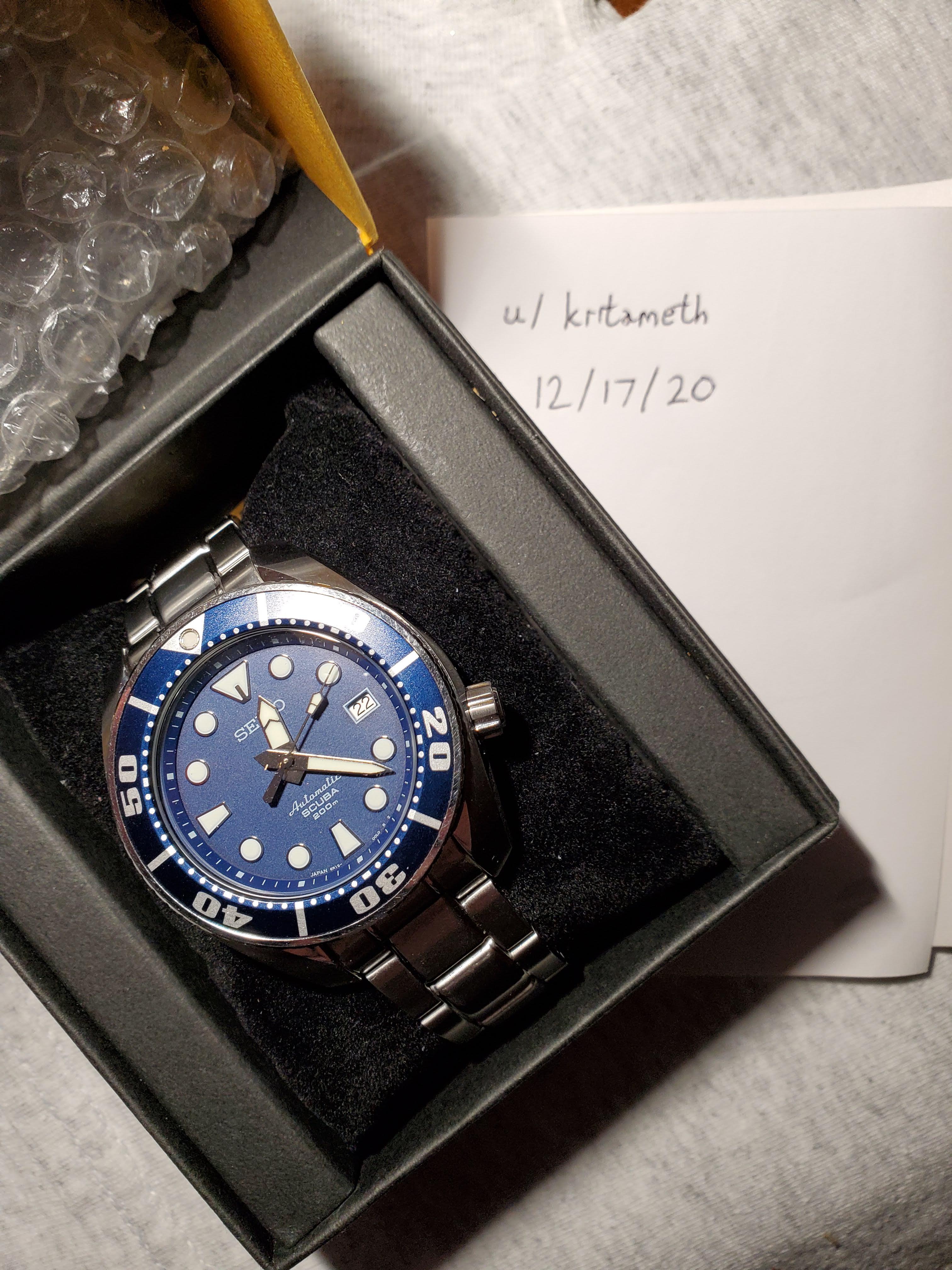 [WTS] Seiko SBDC003 First Gen Blue Sumo | WatchCharts Marketplace