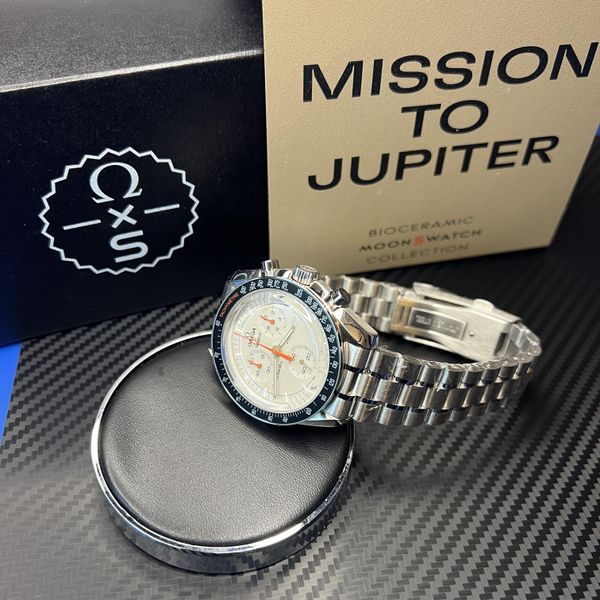 [WTS] Custom Stainless MoonSwatch - Mission to Jupiter - WD1863 Case ...