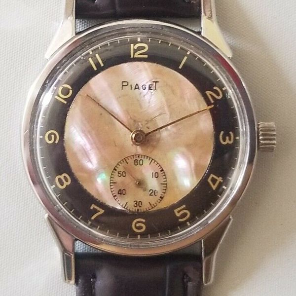 VINTAGE PIAGET MANUAL WINDING MOTHER OF PEARL DIAL 1950s | WatchCharts