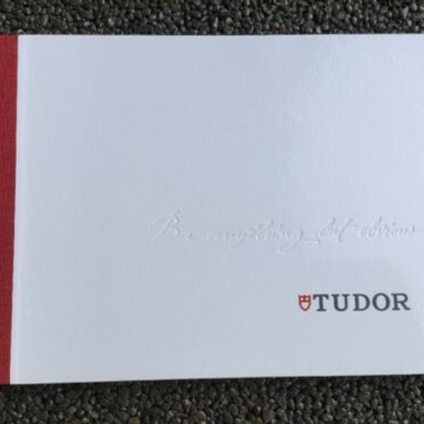 Tudor Photo Book/Notebook | WatchCharts Marketplace