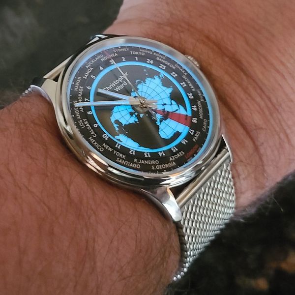 FS: Christopher Ward C1 Worldglow | WatchCharts Marketplace