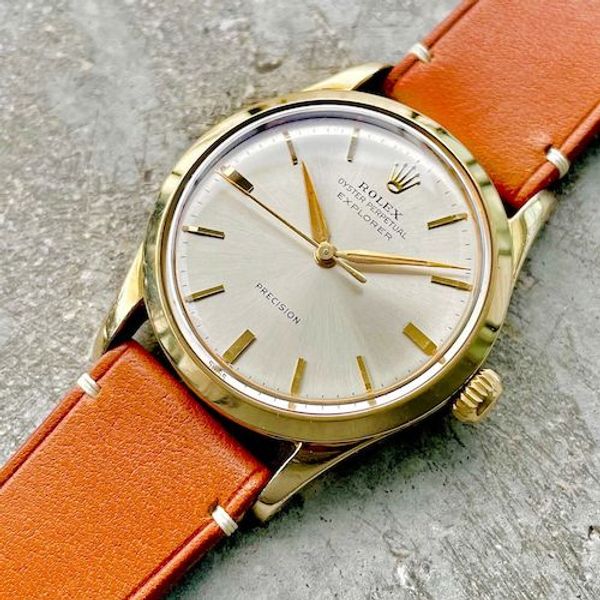 1960 Rolex Gold Capped Oyster Perpetual Automatic 5506 - Scarce ...