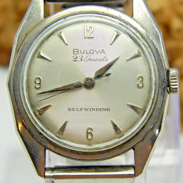 Vintage Bulova 23 Jewel "FW" selfwinding automatic gents wrist watch ...