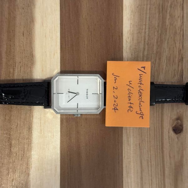 [WTS] Vintage Tissot Stylist Silver Dial Octagon Handwound Mechanical ...