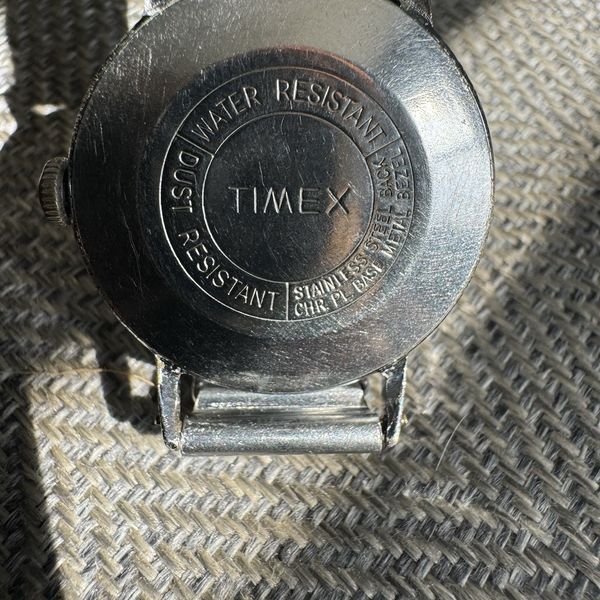Rare Vintage Timex Bullseye Sprite Wind Up Wristwatch 231702472- Needs ...