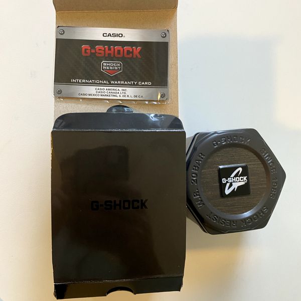 CASIO G-SHOCK GBM2100A-1A2 BLUE "CASIOAK" SOLAR BLUETOOTH G-STEEL WATCH ...