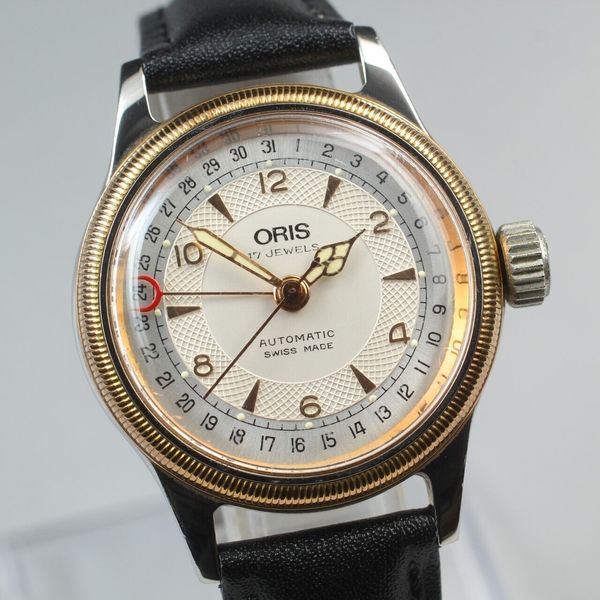 Vintage [EXC+5] ORIS Big Crown Pointer Date 7400 Mens 32mm Automatic Watch JAPAN | WatchCharts ...
