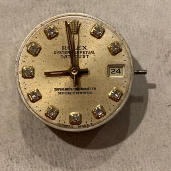 Rolex 2135 Movement & Diamond Dial 20mm Ladies Preowned | WatchCharts ...
