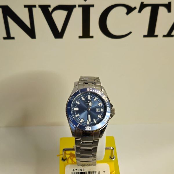 Watch Invicta 47343 Pro Diver Lady 34 mm Quartz, Stainless steel ...