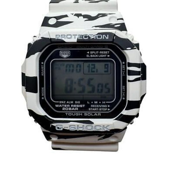 Casio G-Shock Gw-M5610Bw Tough Solar Zebra Pattern | WatchCharts ...