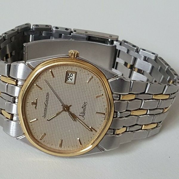 Men's 18ct Gold & Stainless Steel Jaeger-LeCoultre Albatros Quartz ...