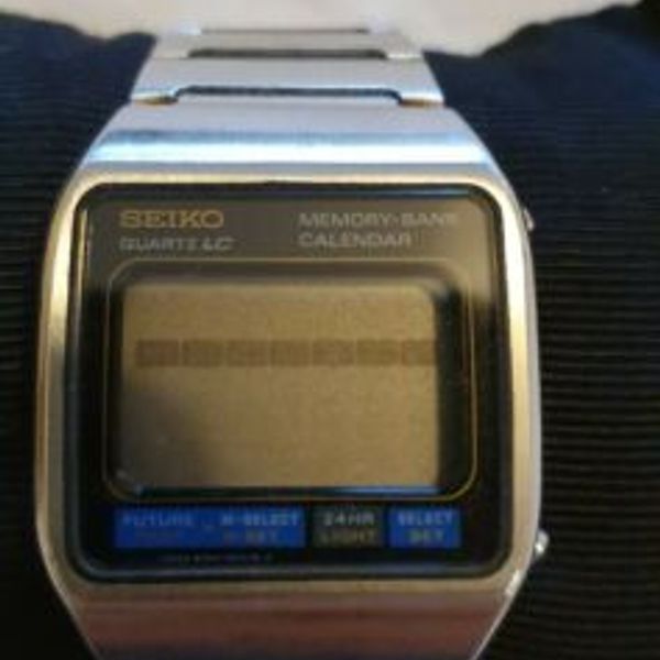 Seiko M354 Memory Bank Digital Watch James Bond Moonraker | WatchCharts