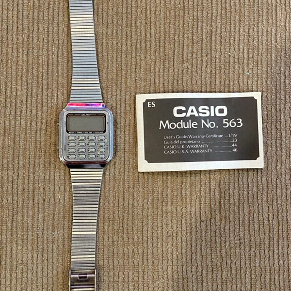 Casio Module No. 563 Calculator Watch | WatchCharts Marketplace