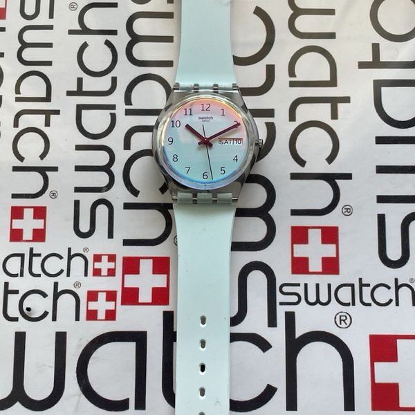 Swatch Ultraciel GE713 Standard Gents 34mm Silicone | WatchCharts ...