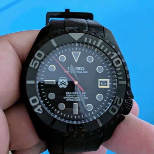 Seiko Mod Sub Star Wars Homage SKX007 Case | WatchCharts Marketplace