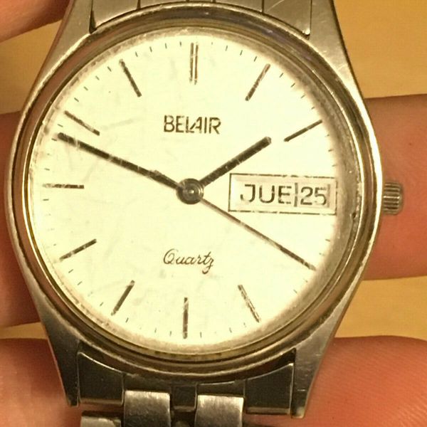 Belair Mens Watch Runs 955.124 3atm Quartz Month/Date | WatchCharts ...
