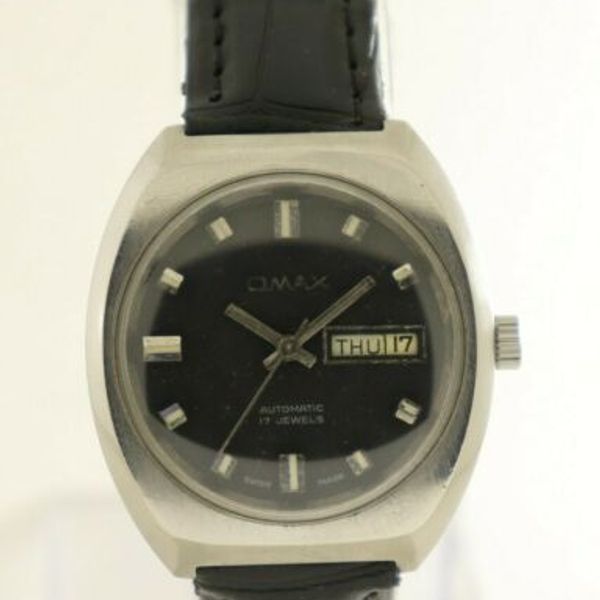 Vintage OMAX Automatic Movement Cal. 1916 Swiss Made Men's Watch ...