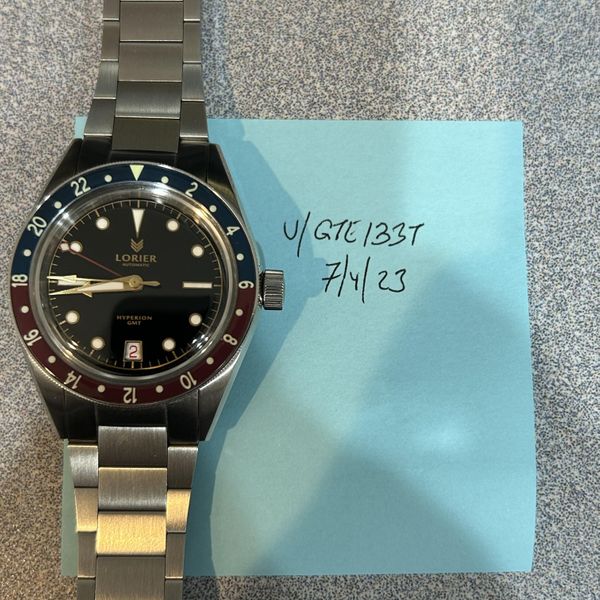 [WTS] Lorier Hyperion, Gilt, Soprod C125 Swiss Automatic GMT, Full Kit ...