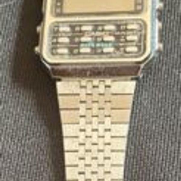 Vintage Casio Data Bank CD ~401 Digital Quartz Mens Watch ~ Japan ...