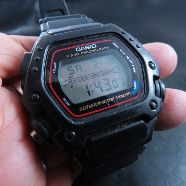 DW-290.T Casio Alarm Chronograph LCD Quartz Men Watch | WatchCharts ...