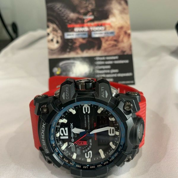 CASIO G-SHOCK GWG-1000RD-4 Mudmaster red rescue edition | WatchCharts