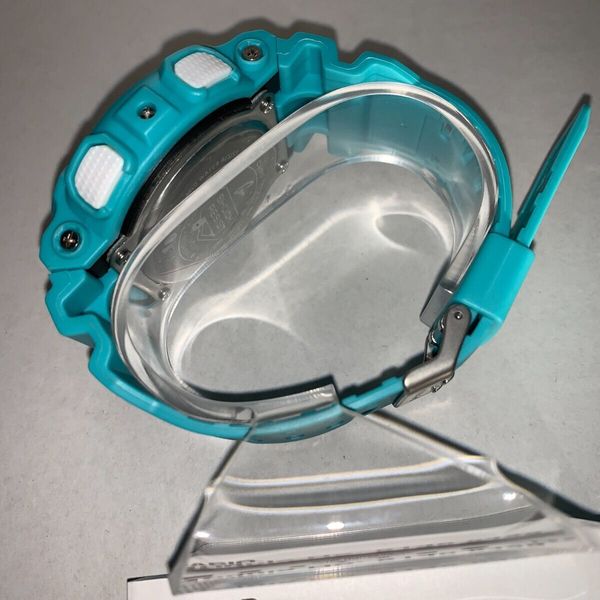 Casio G-Shock Men's Analog-Digital Resin Watch Teal Band with White GA ...
