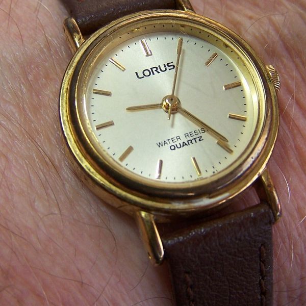 Lorus by Seiko Ladies watch with new leather strap. New battery just ...