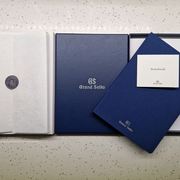 Grand Seiko Kunisawa Edge Foiling Handmade Bookbinding Notebook New ...