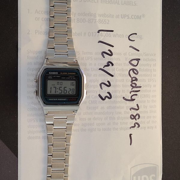 [WTS] Casio A158 $14 shipped | WatchCharts Marketplace